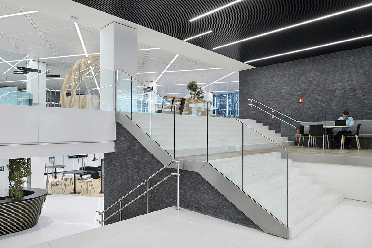 AXA Belgium - een slim gebouw voor een nieuwe werkmentaliteit - Spacewell